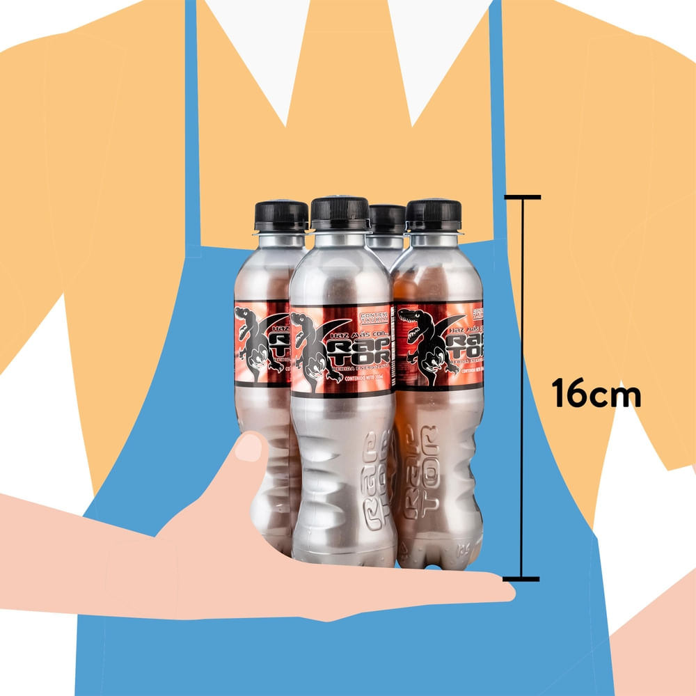 Comprar 4 Pack Bebida Raptor Energizante - 1200Ml | Walmart Nicaragua