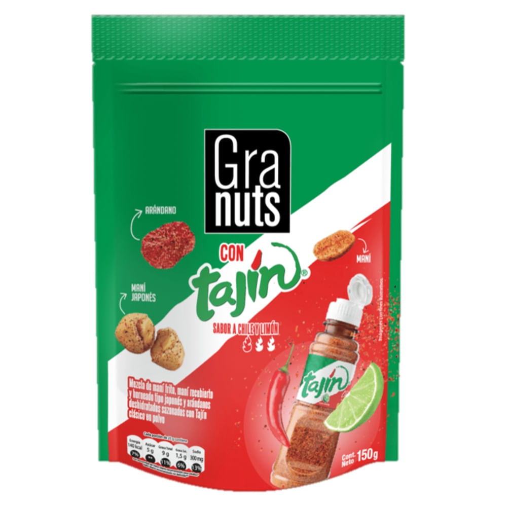 Comprar Maní Granuts con Tajín - 150 g | Walmart Nicaragua - La Unión ...