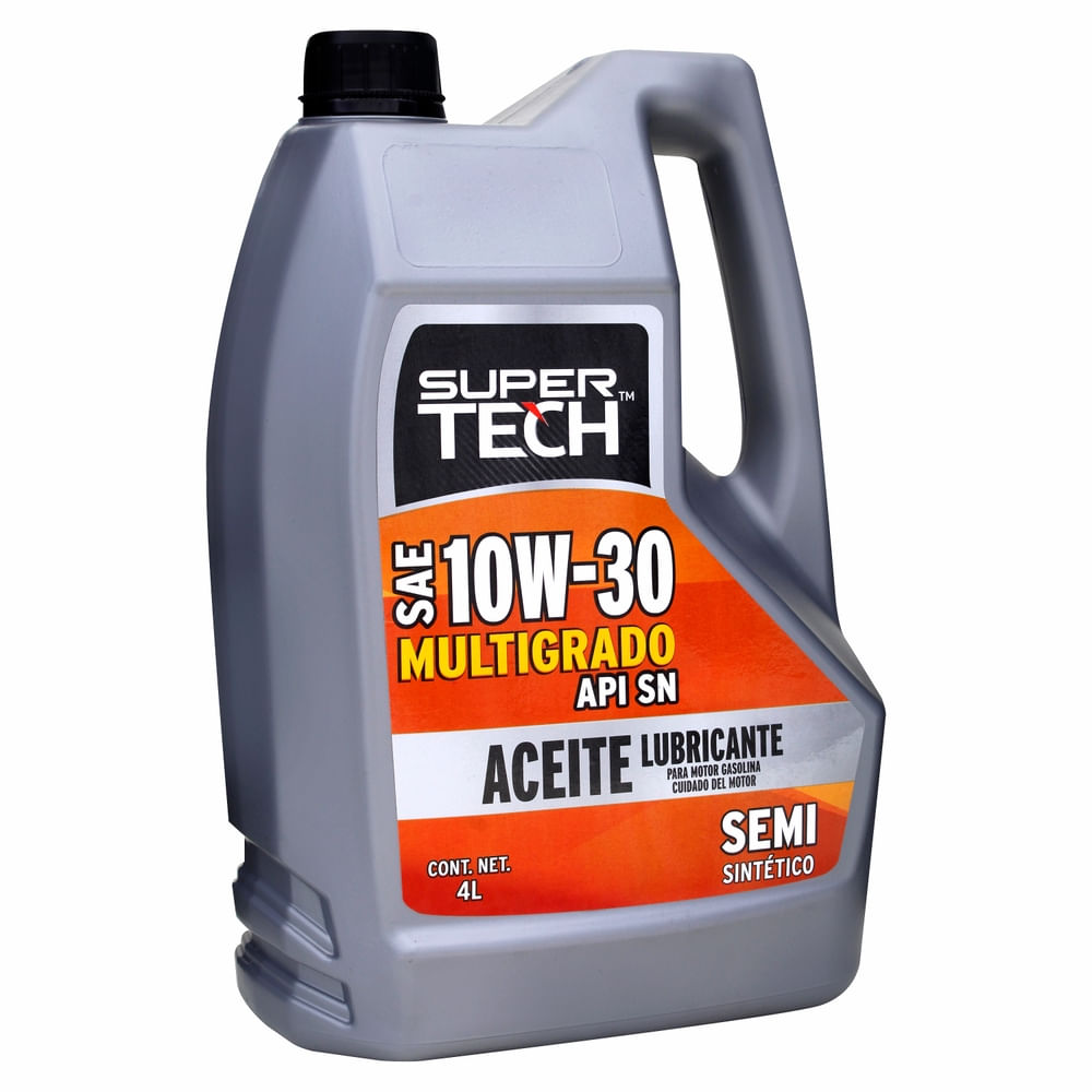 Comprar Aceite Supertech 10W30 Semi Sintético - 1 Galón | Walmart ...