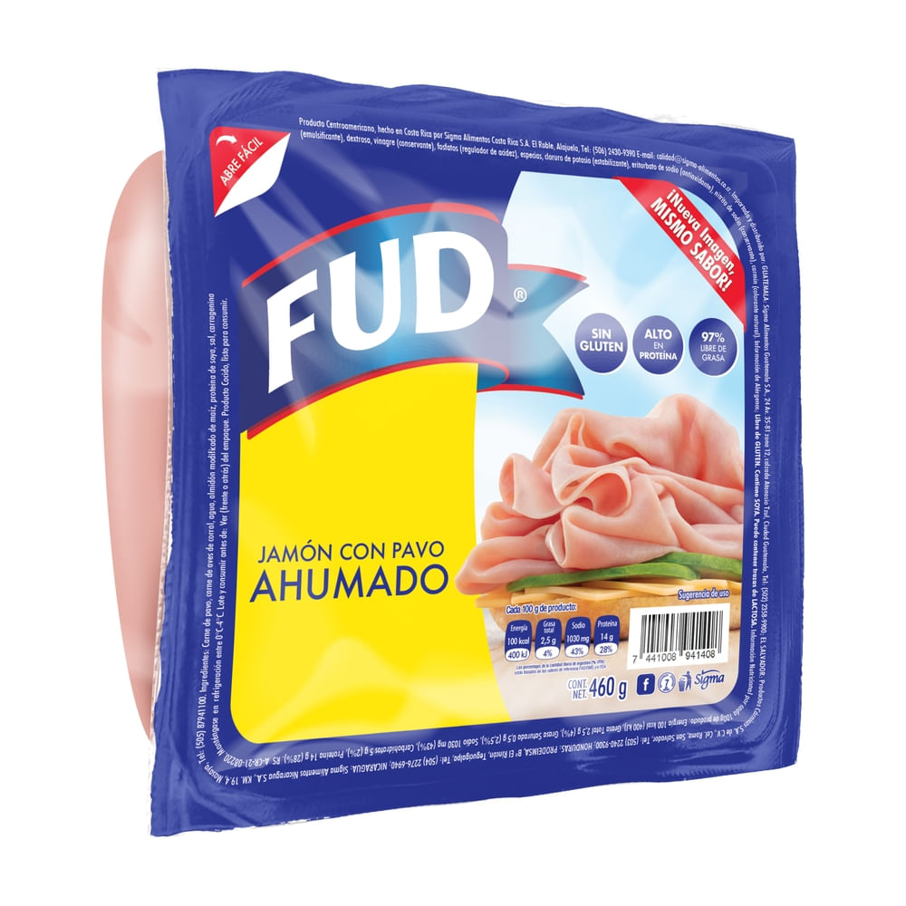 Comprar Jamón Fud de pavo - 460 g | Walmart Nicaragua - La Unión ...