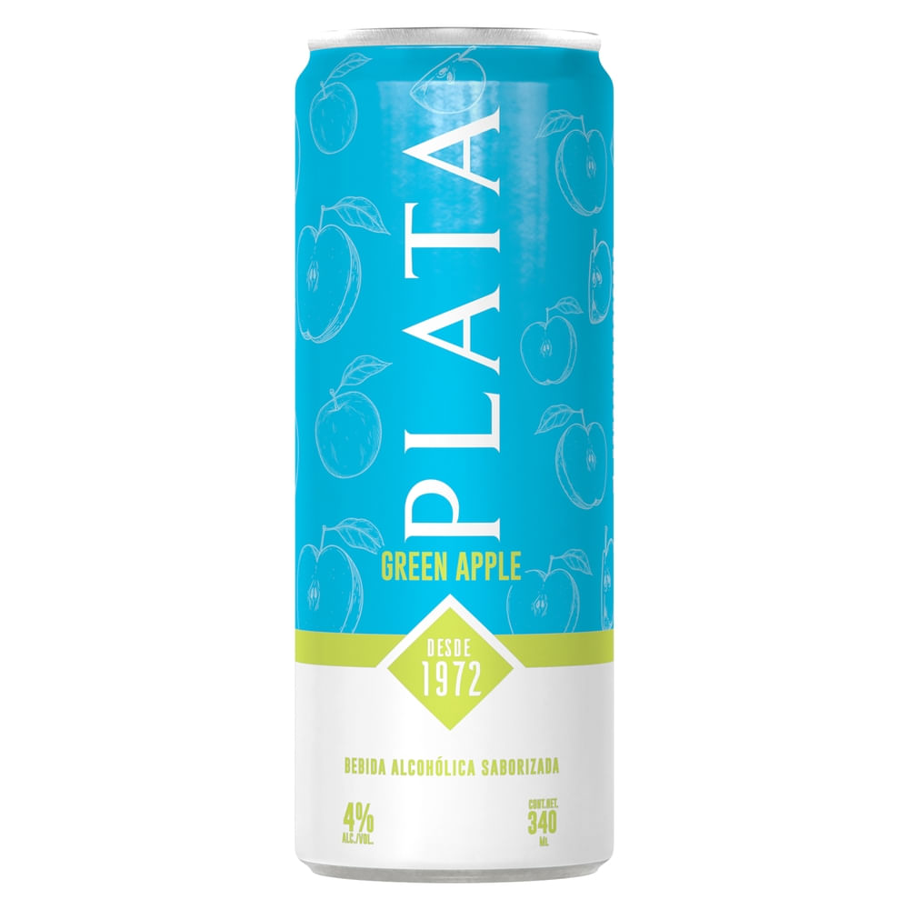 Rtd Green Apple Plata 340 Ml - Walmart | Nicaragua