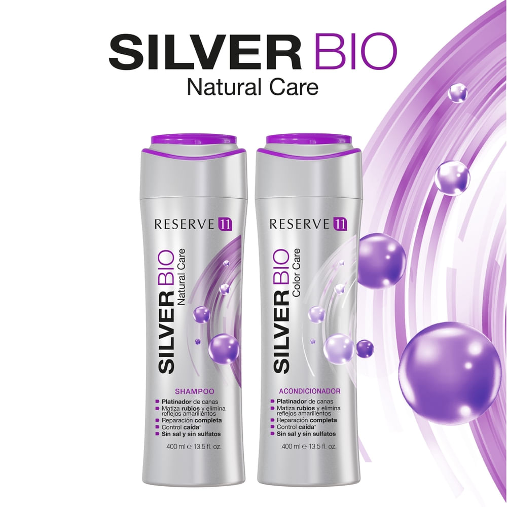 Comprar Shampoo Reserve 11 Silver Plex Platinador Matizante - 400 ml ...