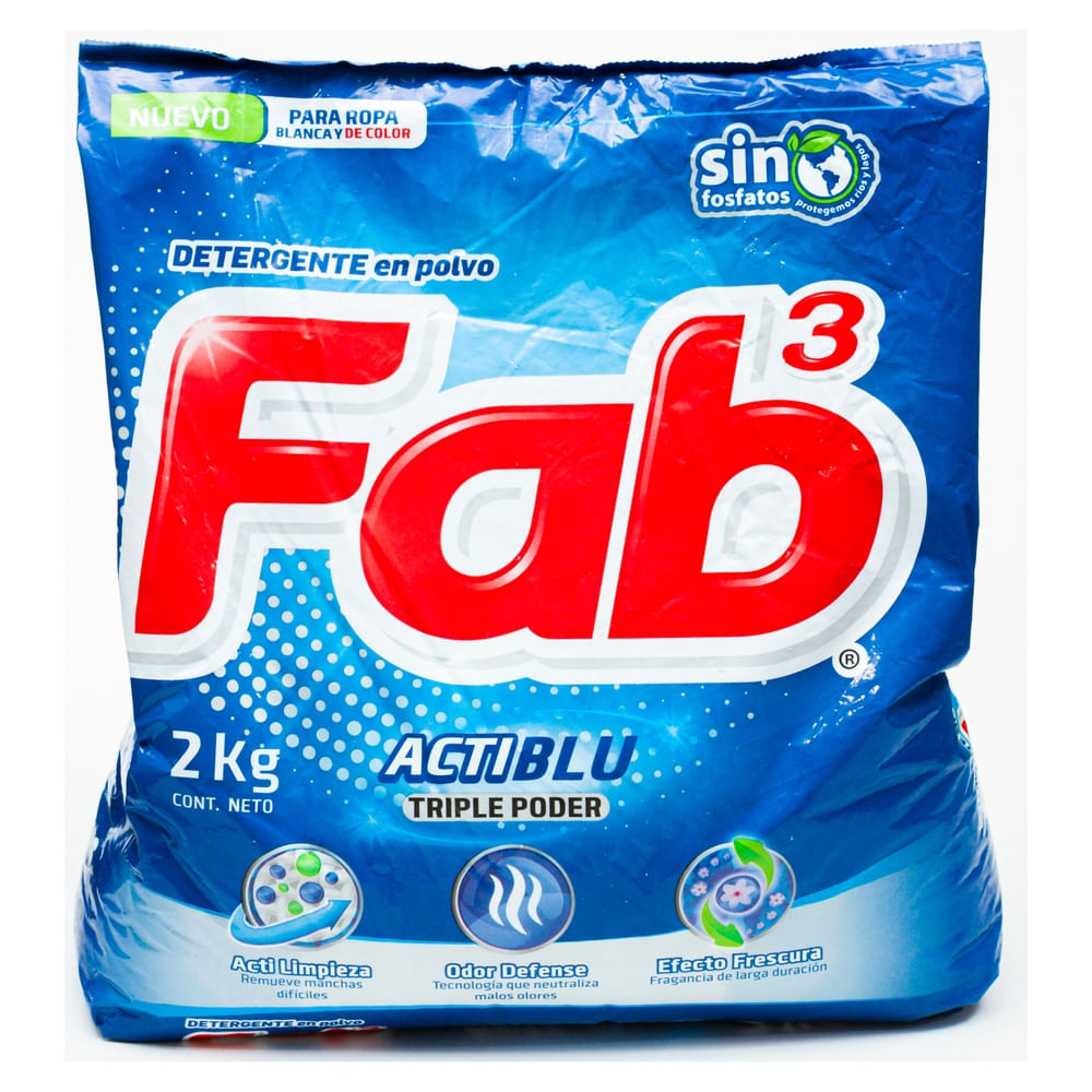 Comprar Detergente Fab en polvo paraiso floral - 2000 g | Walmart ...