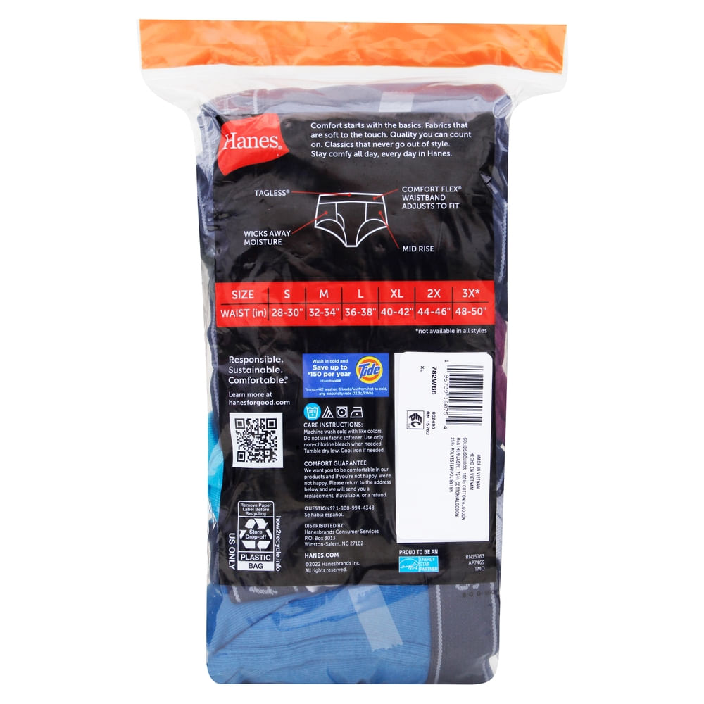 Comprar P6 Calzoncillo Hanes Cab Colores Surt S 436 | Walmart Nicaragua ...