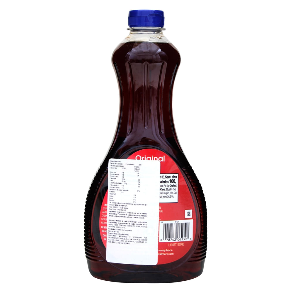 Comprar Sirope Great Value Maple Original - 1.06 L | Walmart Nicaragua ...