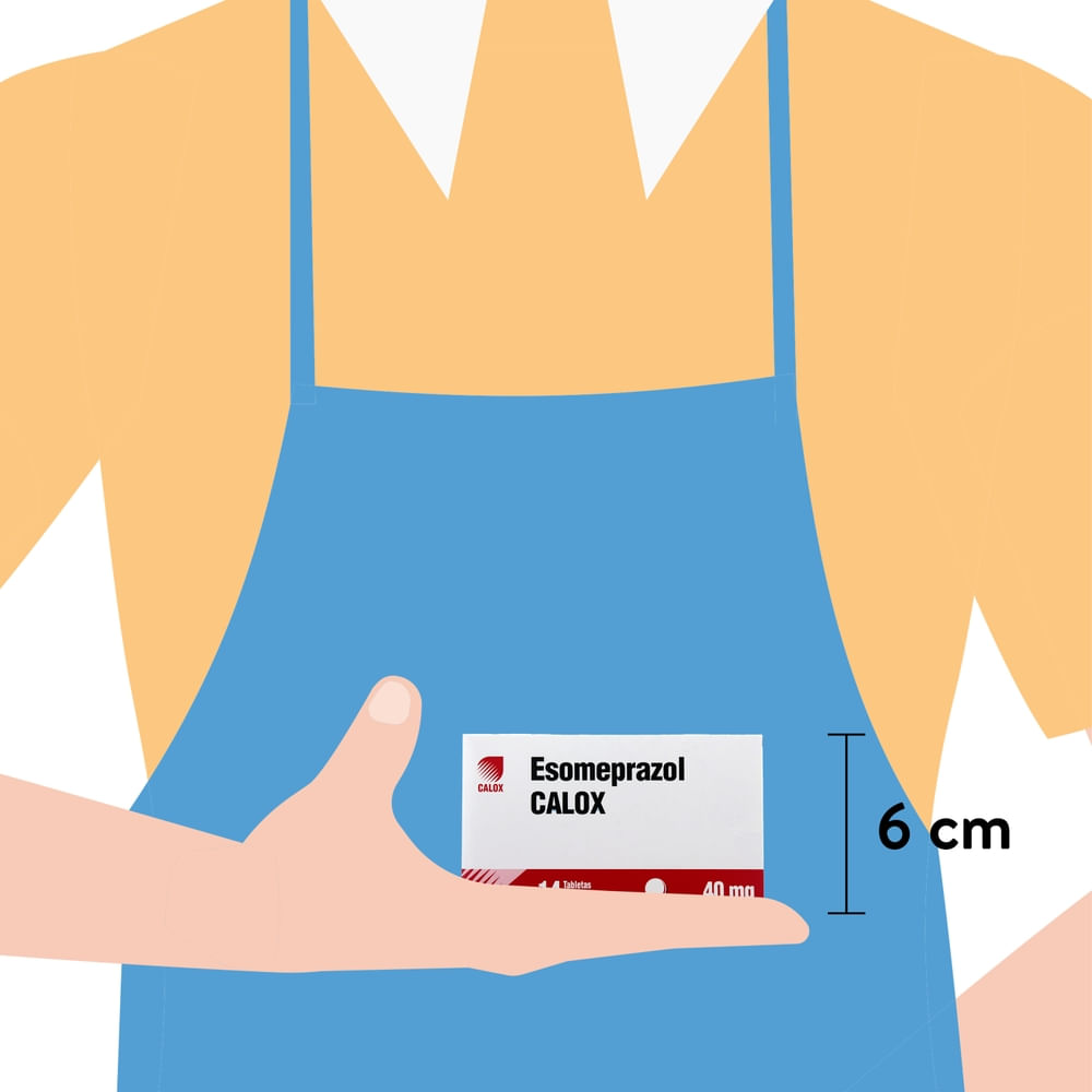 Comprar Esomeprazol De Calox 40mg -28 Tabletas -Precio indicado por ...