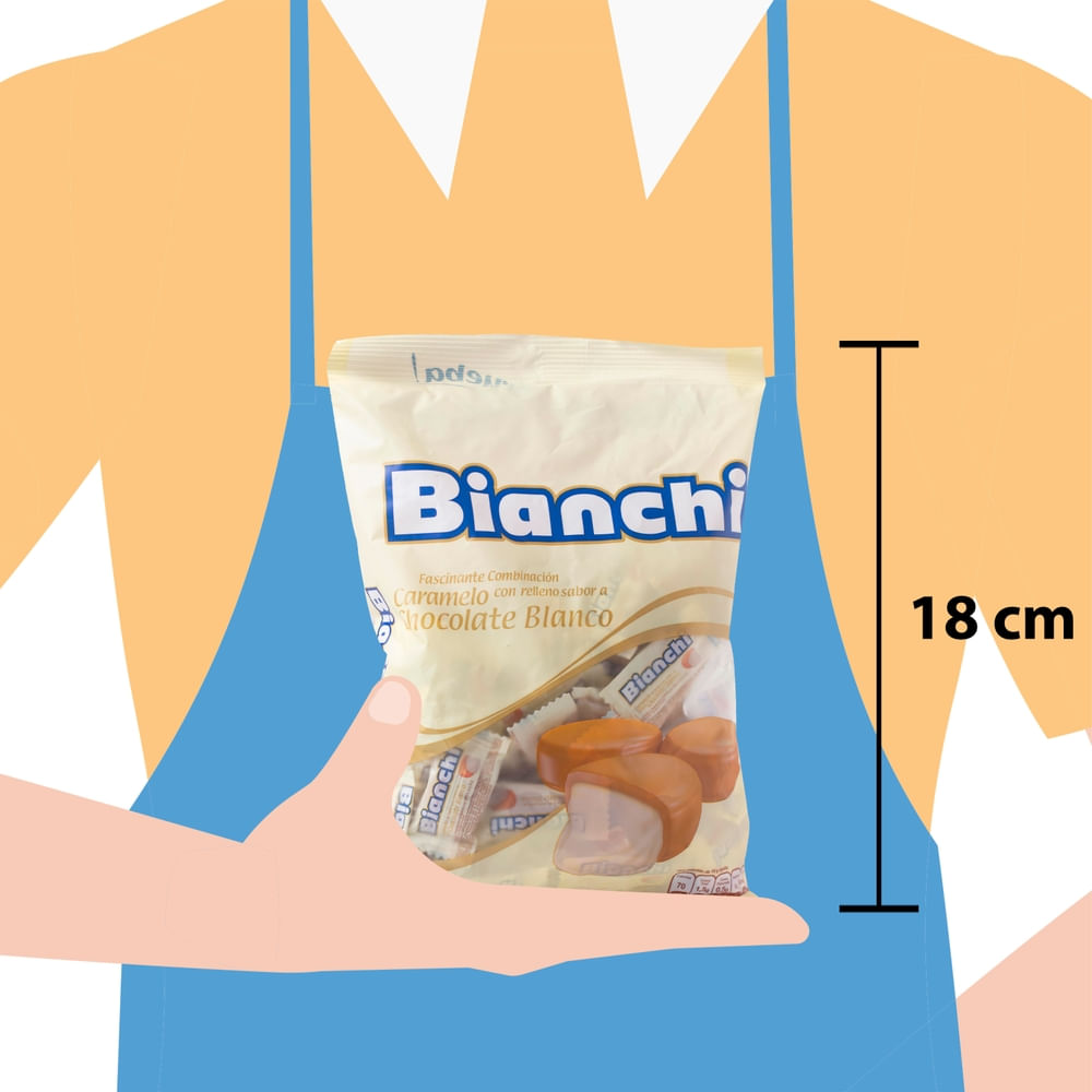 Comprar Chocolate Bianchi Dulce Relleno Blanco- 400gr | Walmart Nicaragua