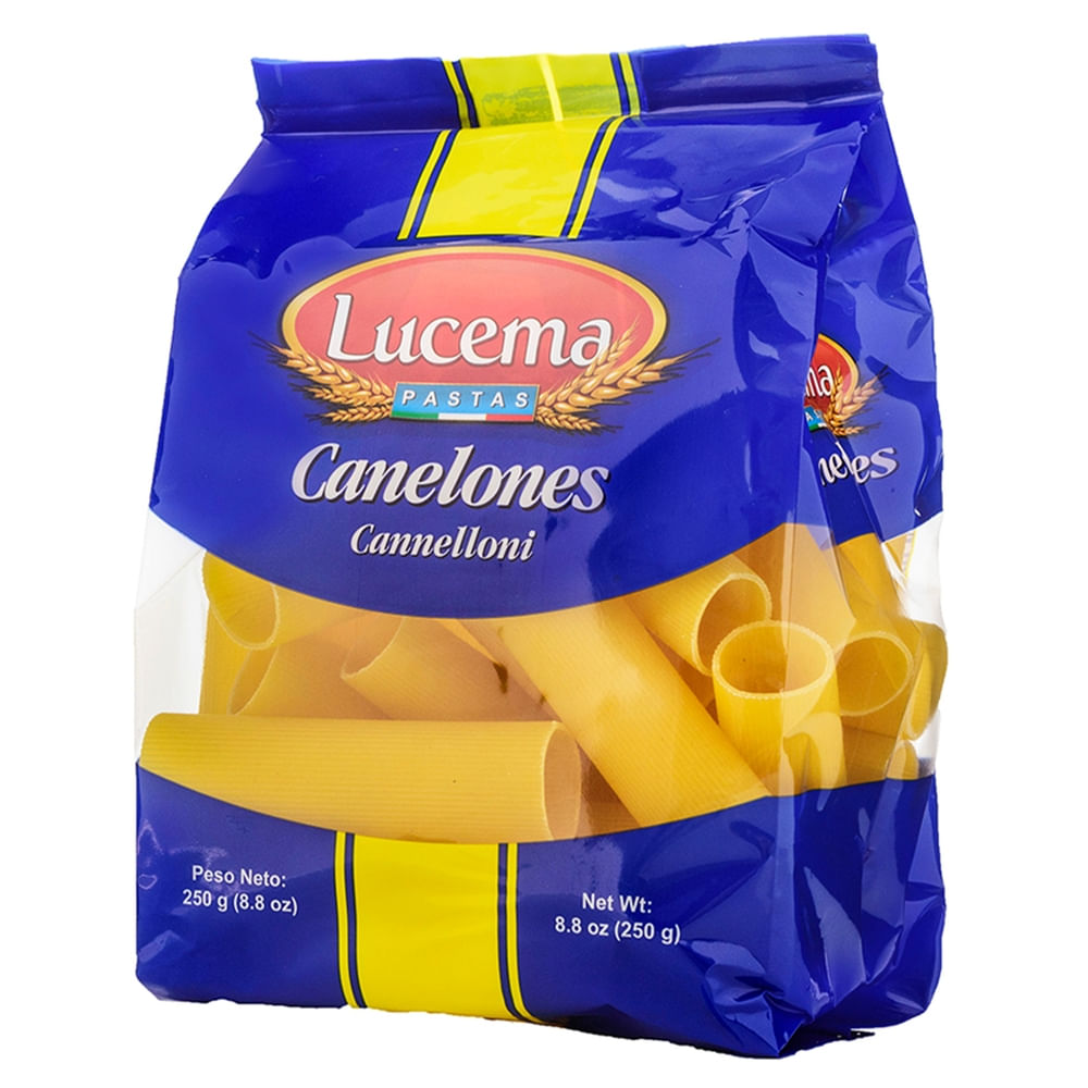 Pasta Especial Lucema Caneloni Lucem 300g - Walmart | Nicaragua