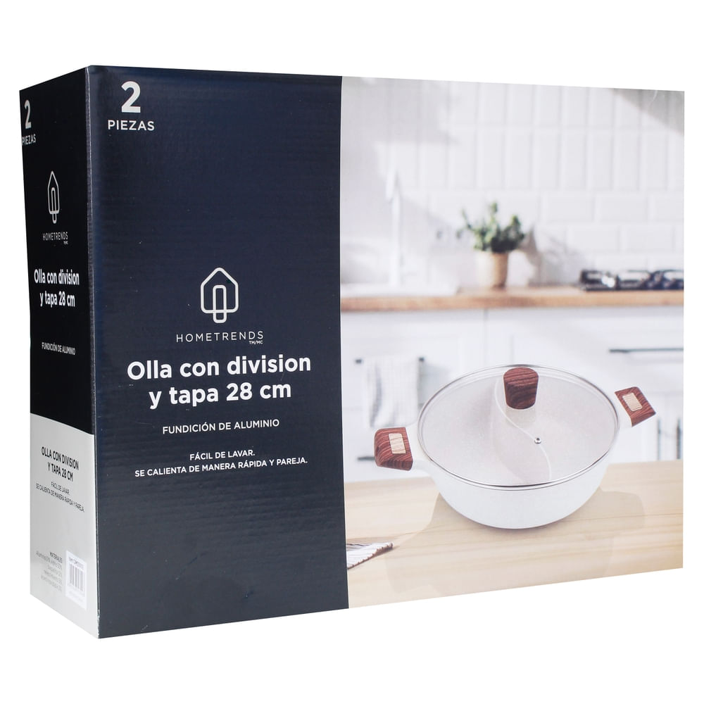 Comprar Olla Con Division Tapa 28 Cm Hometrends | Walmart Nicaragua ...
