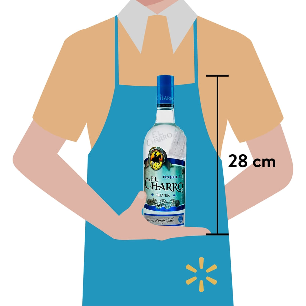 Tequila El Charro Silver 750ml - La Unión | Compra en línea