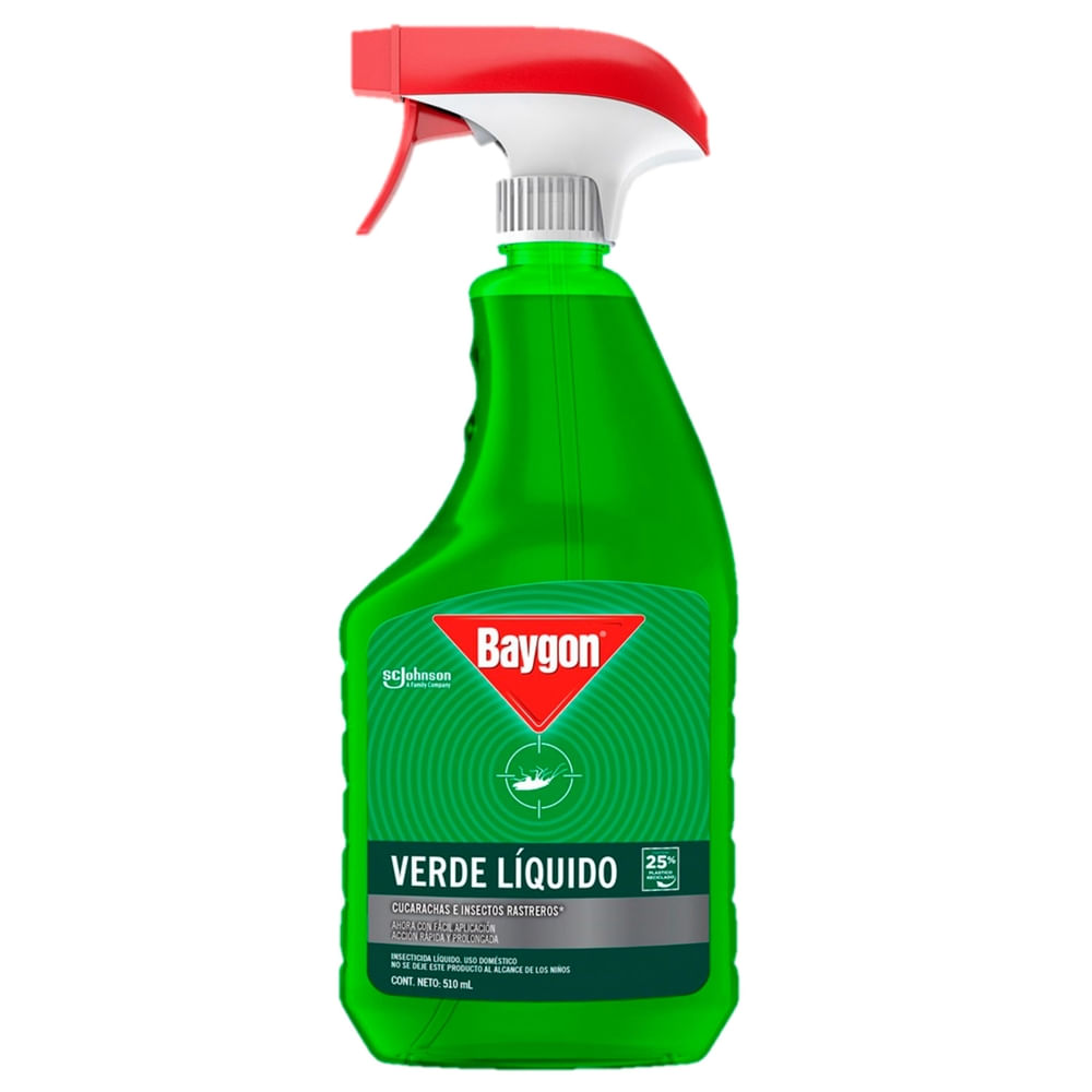 Comprar Insecticida Baygon ultra verde líquido trigger - 510 ml ...