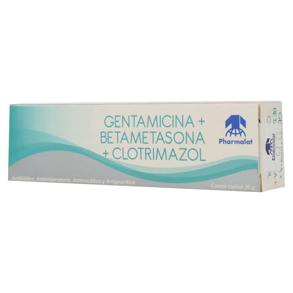 Comprar Crema Combinada Gentabetaclotrimazol Pharmalat - 30gr | Walmart ...