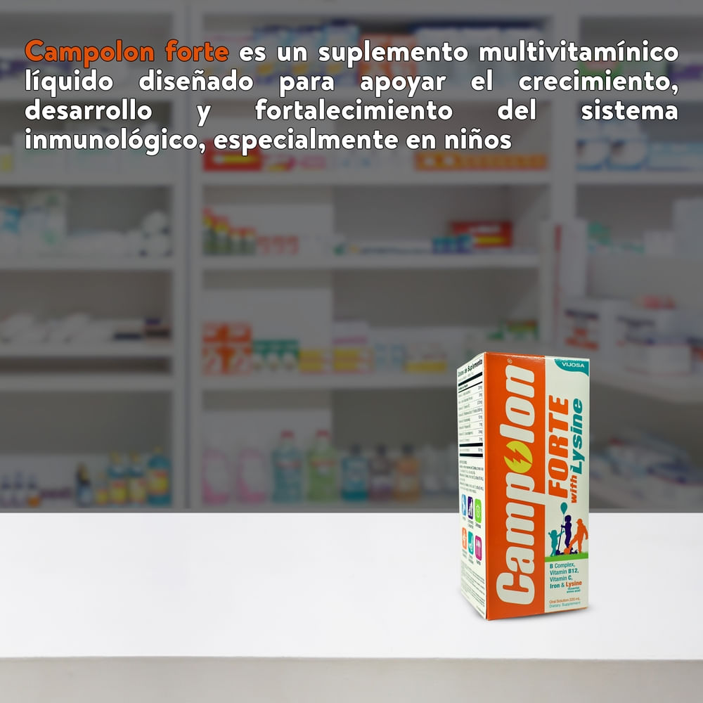 Comprar Energizante Campolon Forte Con Lisína - 220ml | Walmart ...