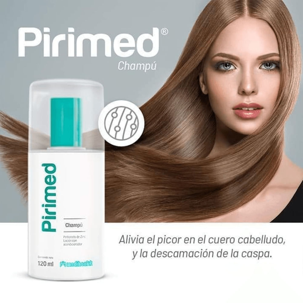 Comprar Champú Anticaspa Pirimed 120 ml | Walmart Nicaragua - La Unión ...