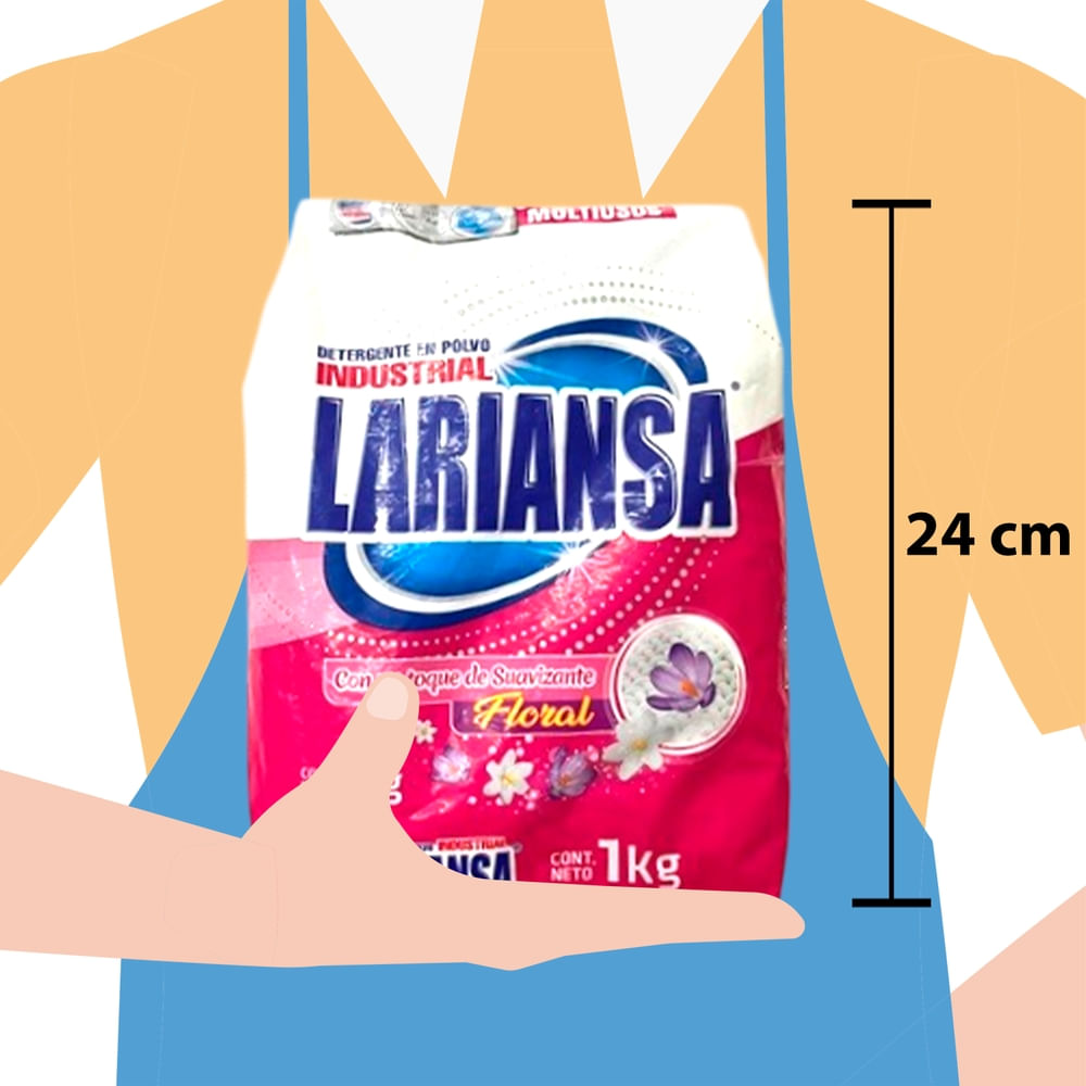 Comprar Detergente Lariansa en polvo floral - 1 Kg | Walmart Nicaragua ...